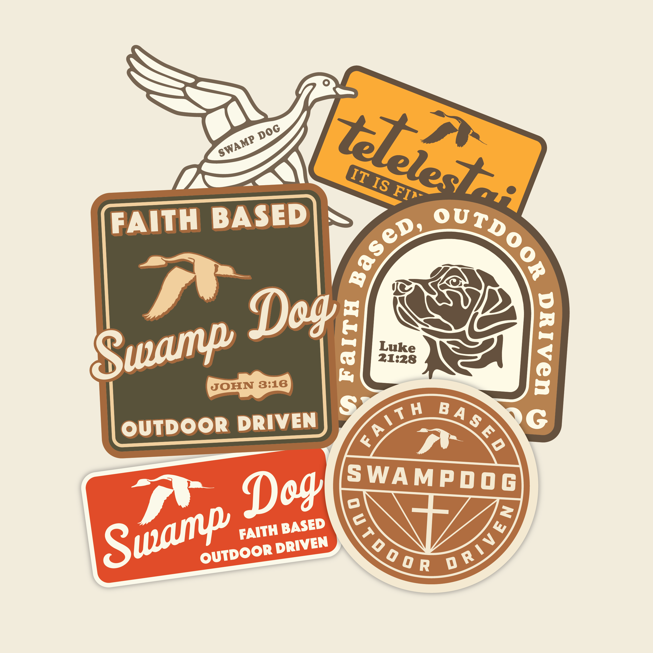 ‘23 Sticker Bundle – Swamp Dog