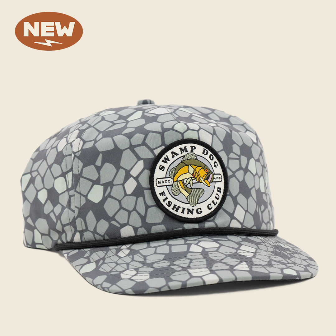 Stained Glass Bass Hat – Swamp Dog