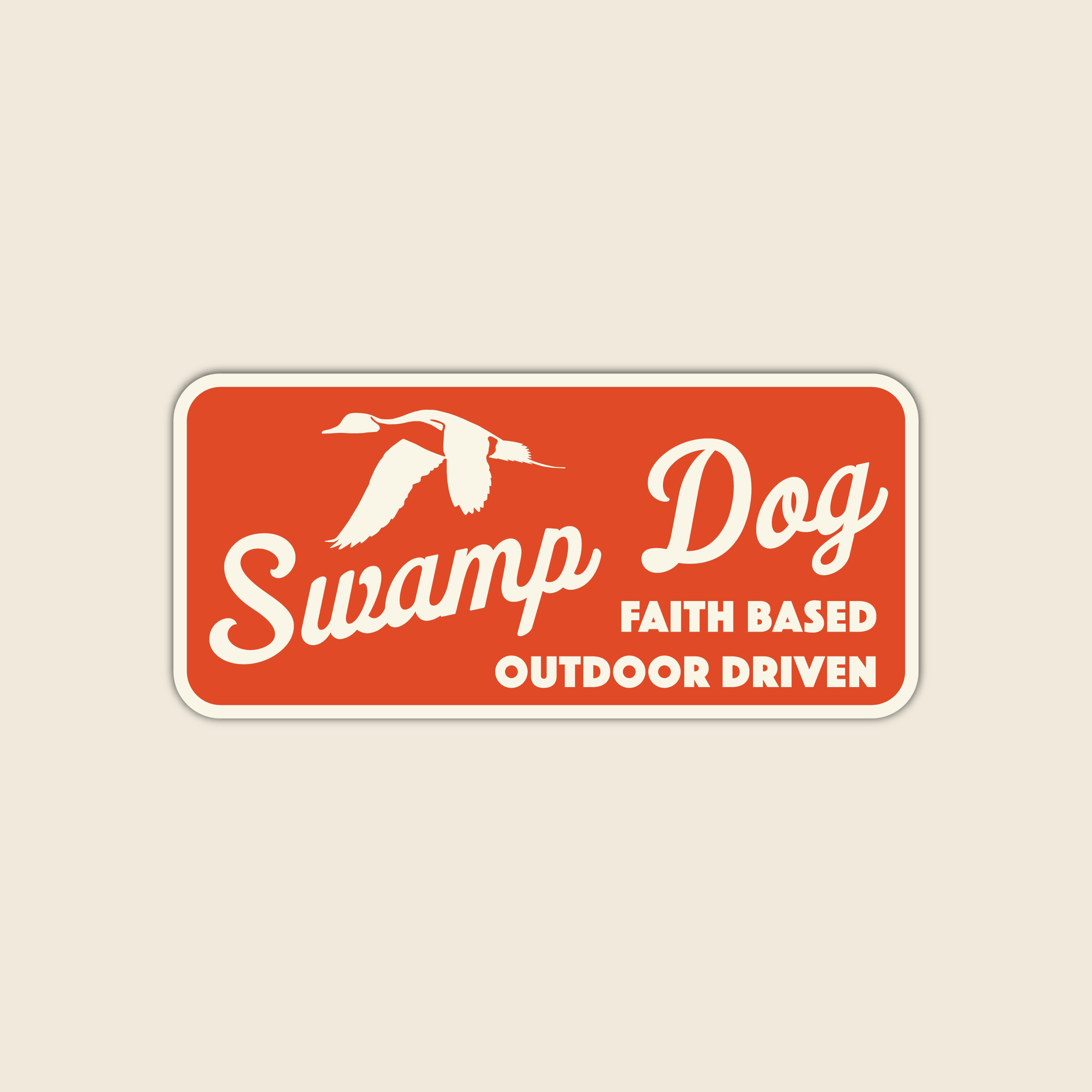 Vintage Sticker – Swamp Dog